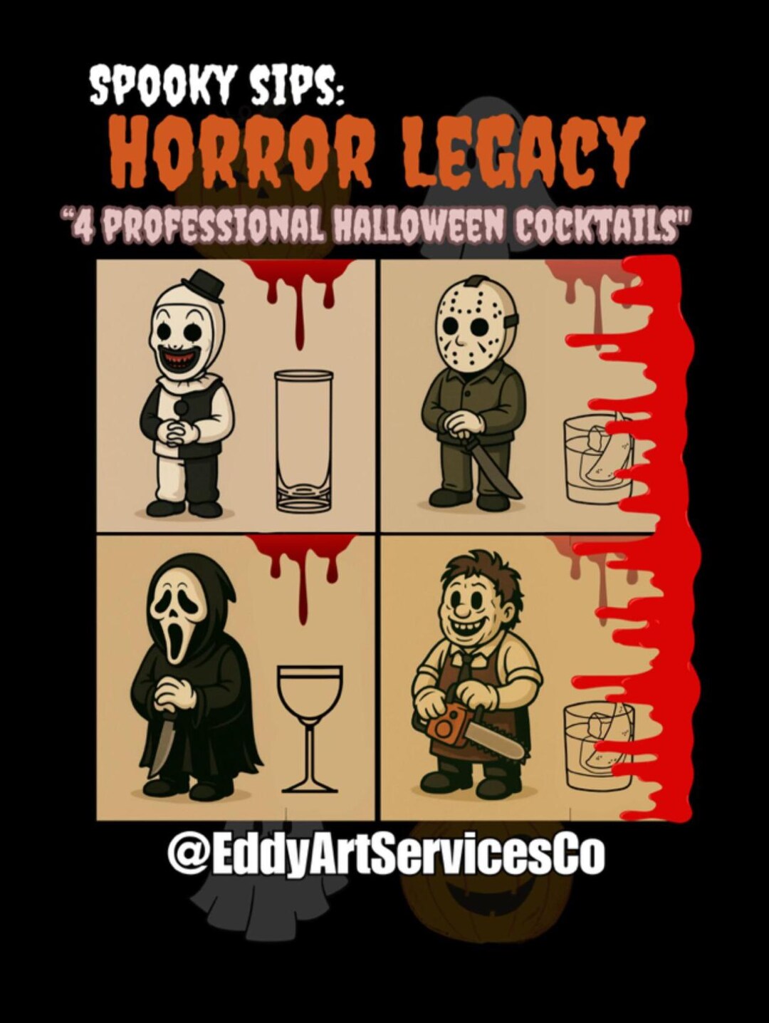 Horror Legacy Cocktail Recipe Collection: Spooky Halloween Sips ...