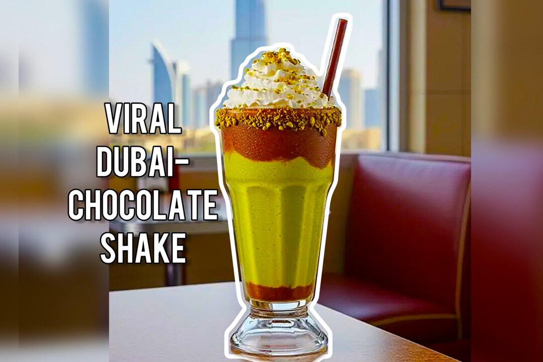 Dubai Chocolate Bar Milkshake Recipe | Viral Dessert Drink Trend ...