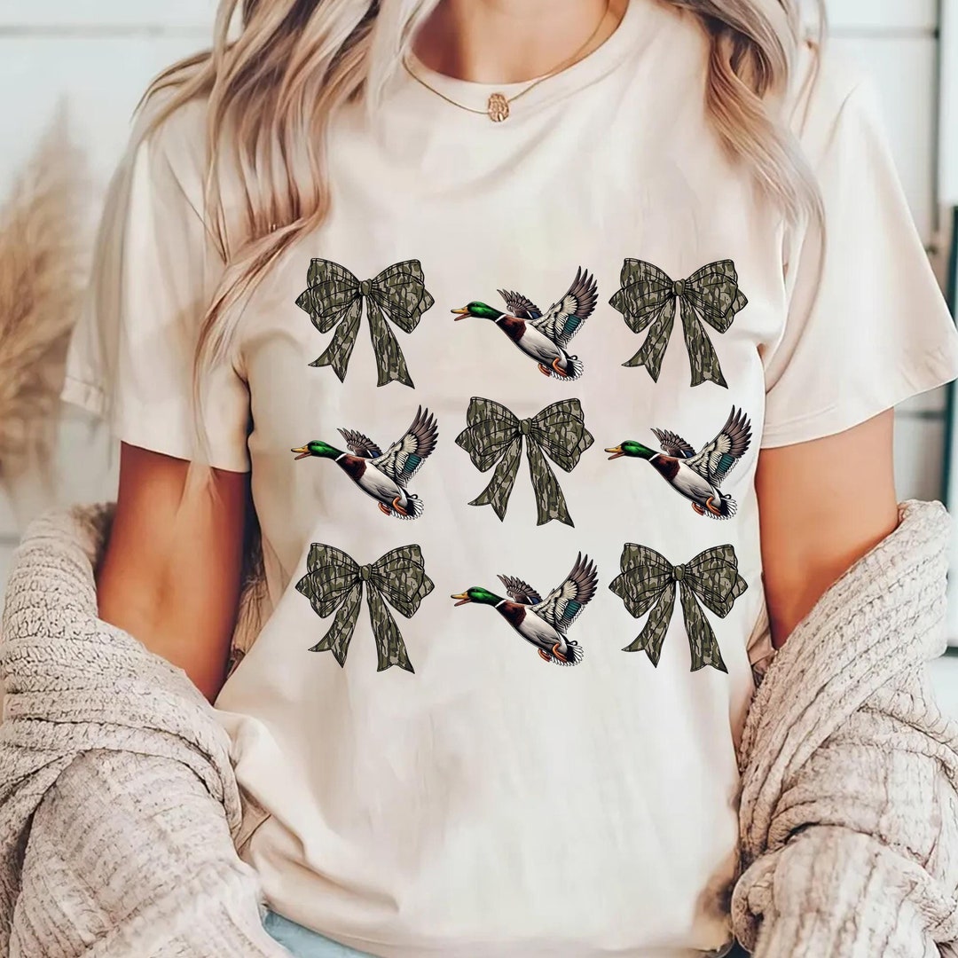 Camo Bows Png, Ducks Png, Coquette Preppy Camo Bows Png, Trending ...