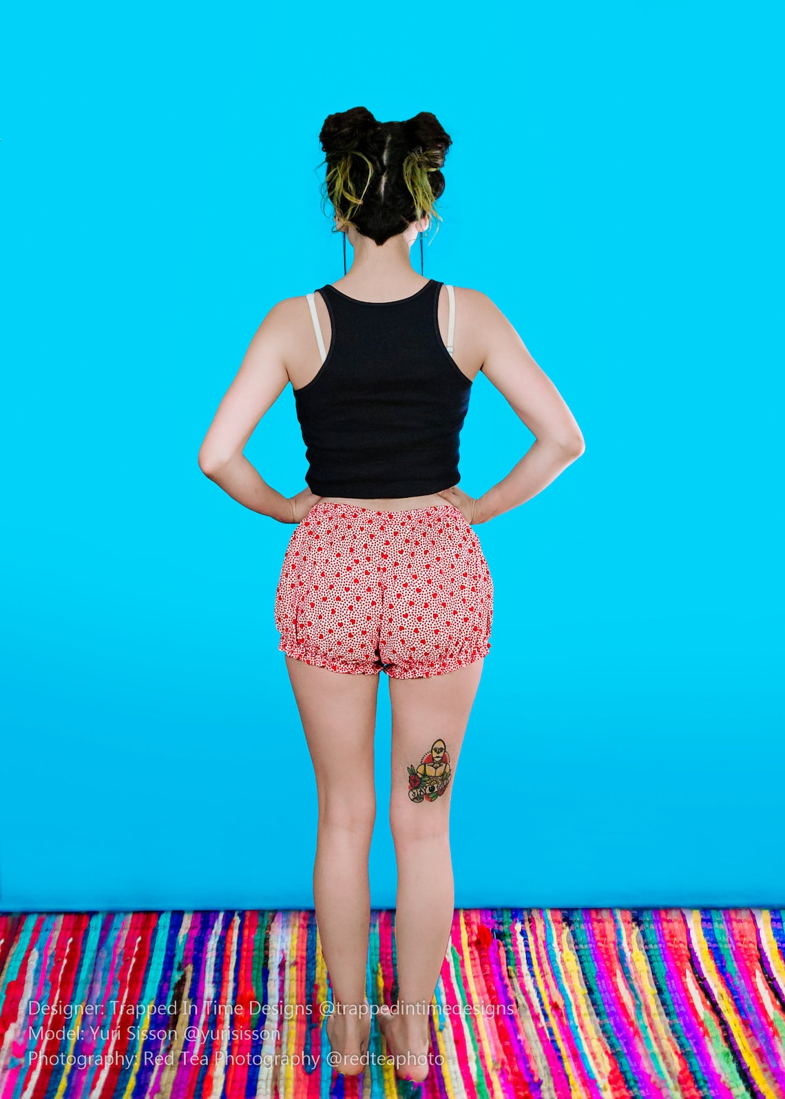 Bloomers Heart Mini Bloomers Red Women's Bloomers - Etsy