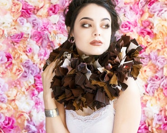 Tattered Scarf - Etsy