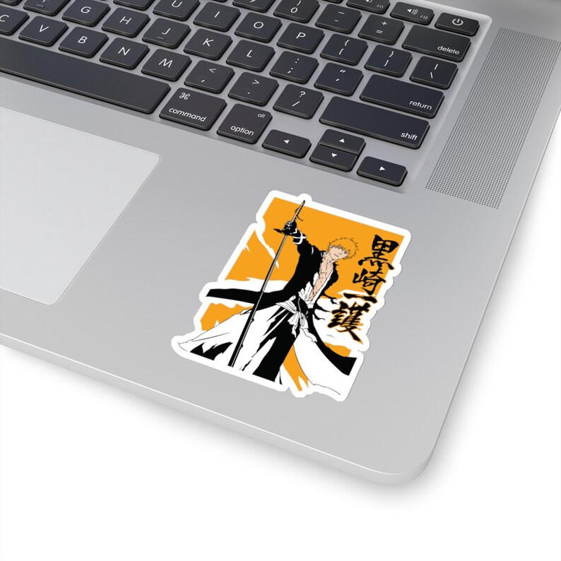 Ichigo Kurosaki Bleach Anime Manga Sticker, Bleach Bankai Sticker ...