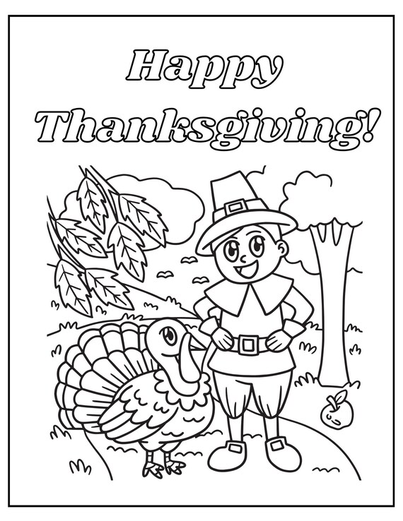 Thanksgiving Drawings For Kids