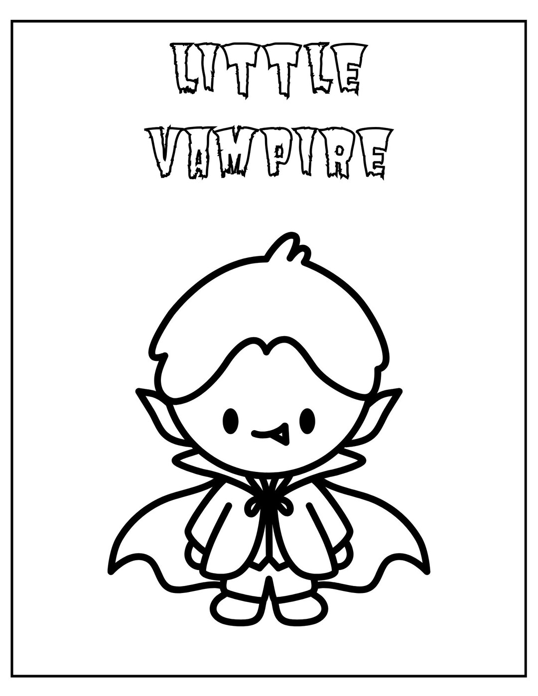 Halloween Coloring Page for Kids Coloring Page for Halloween Classroom ...