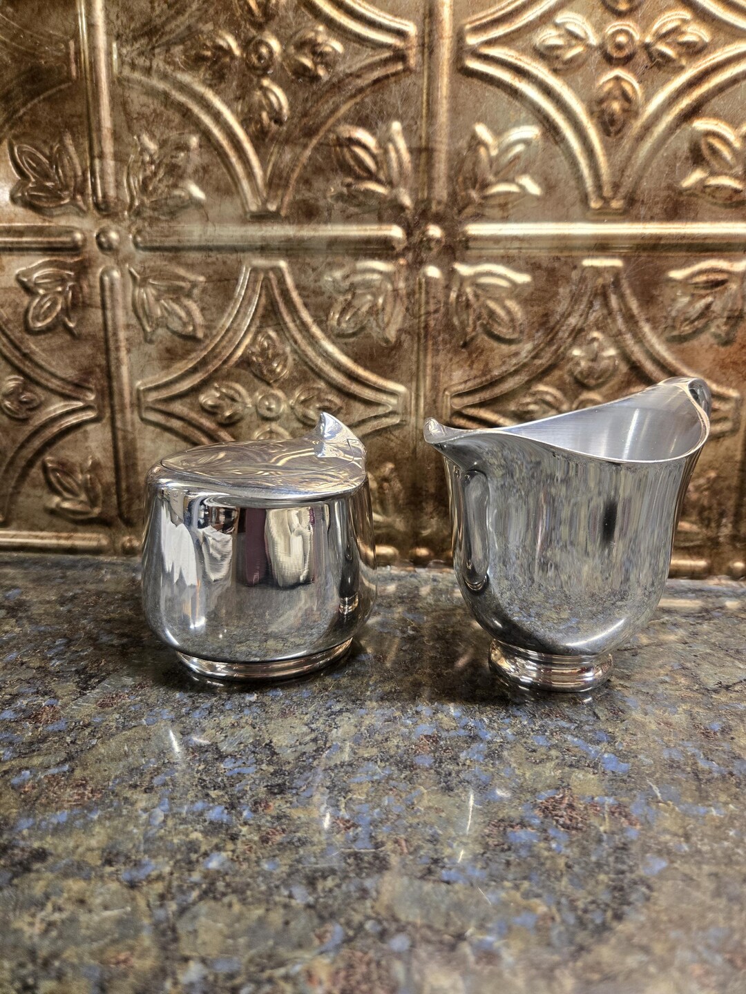 Picquot Ware Magnalium Milk Jug and Lidded Sugar Bowl - Etsy