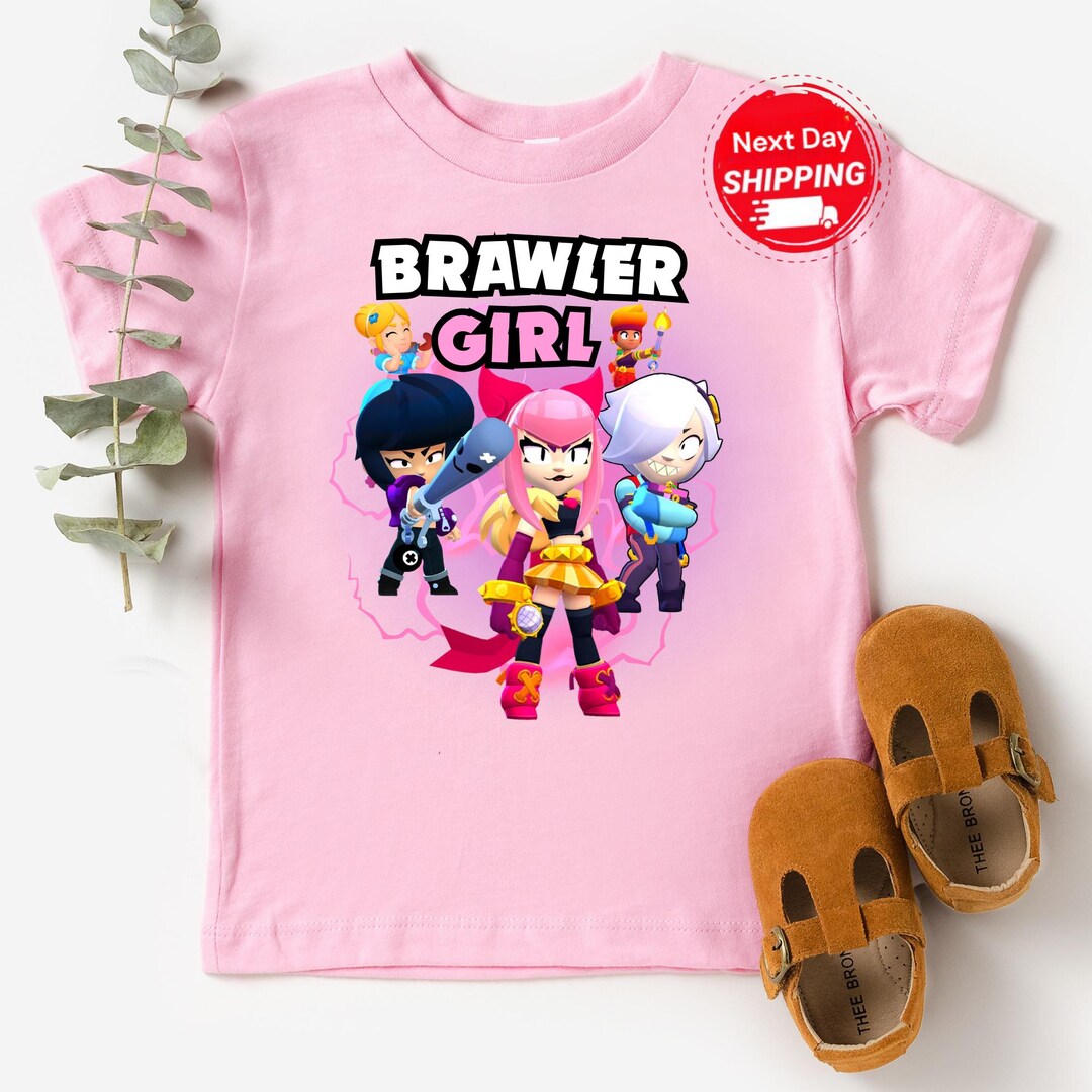 Braw Star Girl Shirt, Braw Star Matching Birthday Shirt, Birthday Tee ...