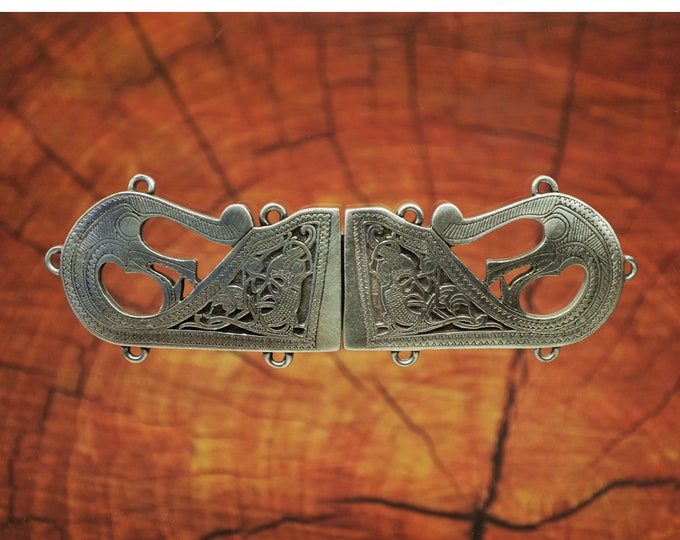 Viking Cloak Clasp | Good for a Heavy Cloak | Norse Cloak Clasp ...
