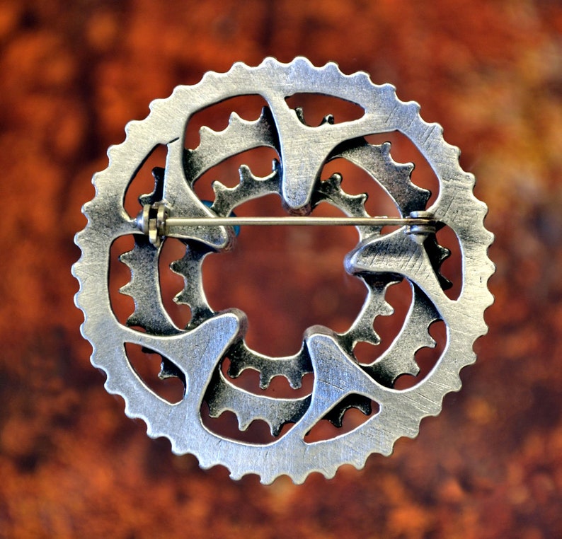 Steampunk Gear Pin Steampunk Jewelry Steampunk Sprocket - Etsy