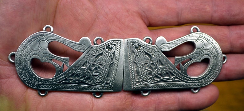Viking Cloak Clasp Good for a Heavy Cloak Norse Cloak | Etsy