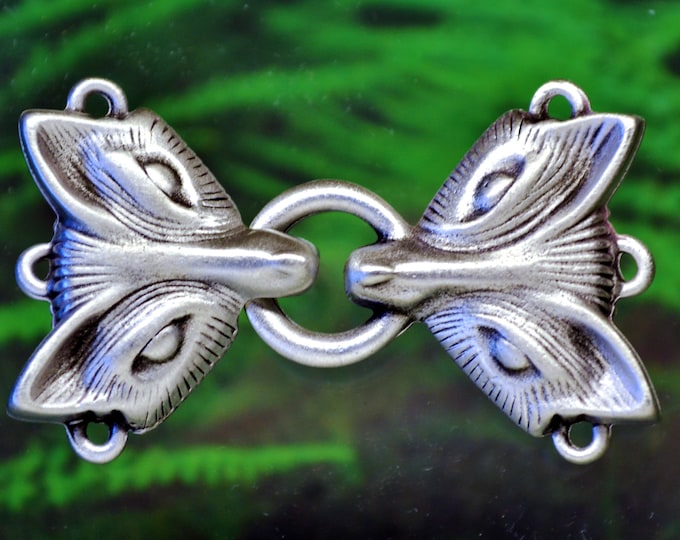 Fox or Vixen Cloak Clasp Fox Clasp Handcrafted Cloak Clasps in Fine ...