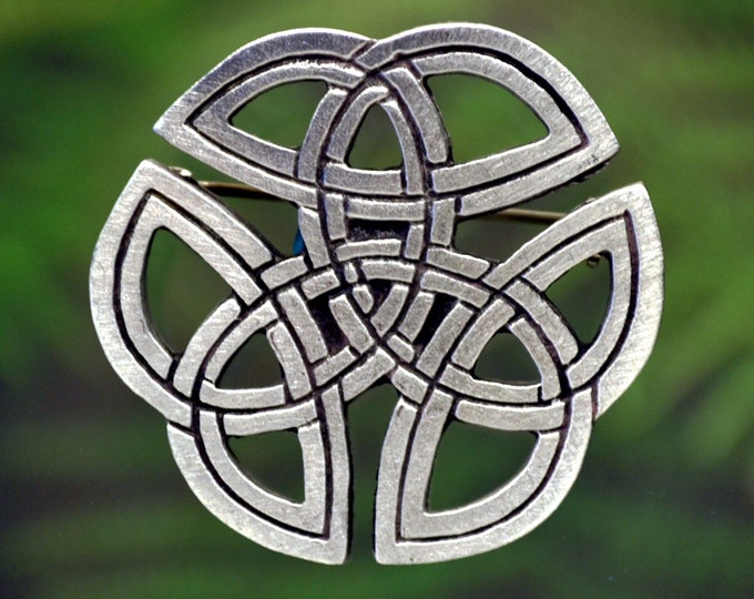 Celtic Knot Pin | Celtic Jewelry Handcrafted in Fine Pewter by Treasure ...