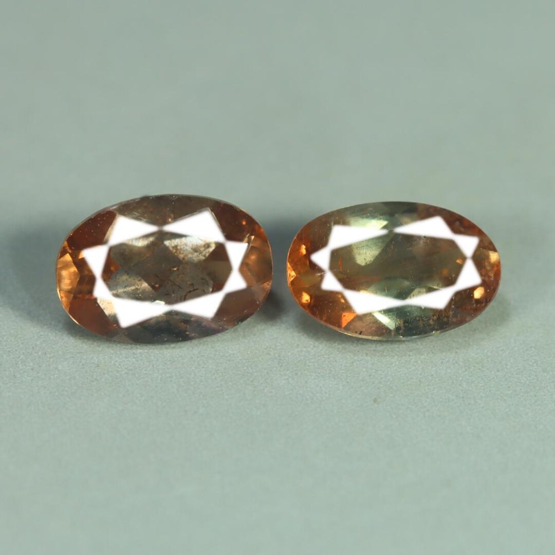 0.96 Cts_antique_100 % Natural Unheated Double Tone Color Brazilian ...