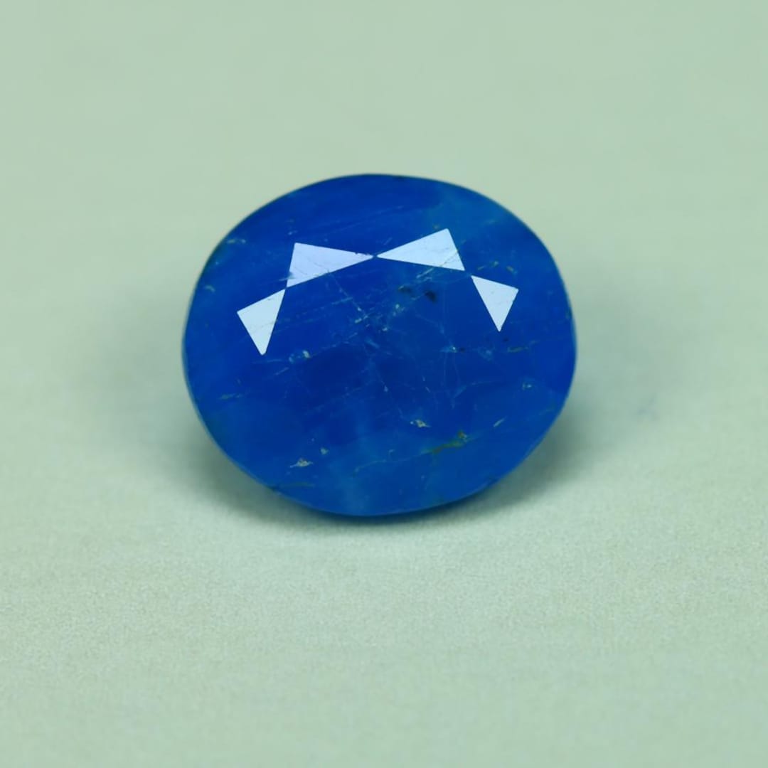 1.46 Cts_antique Collection_100 % Natural Unheated Neon Blue Hauyne ...