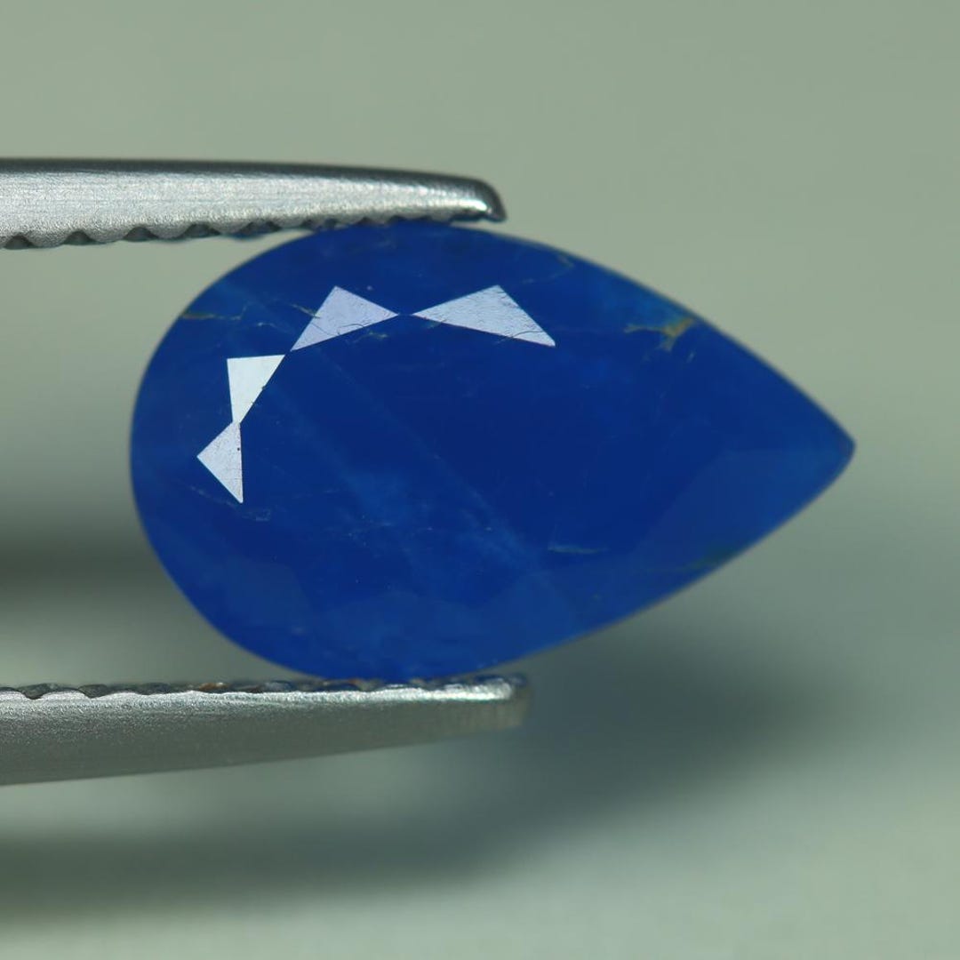 1.45 Cts_antique Collection_100 % Natural Unheated Neon Blue Hauyne ...