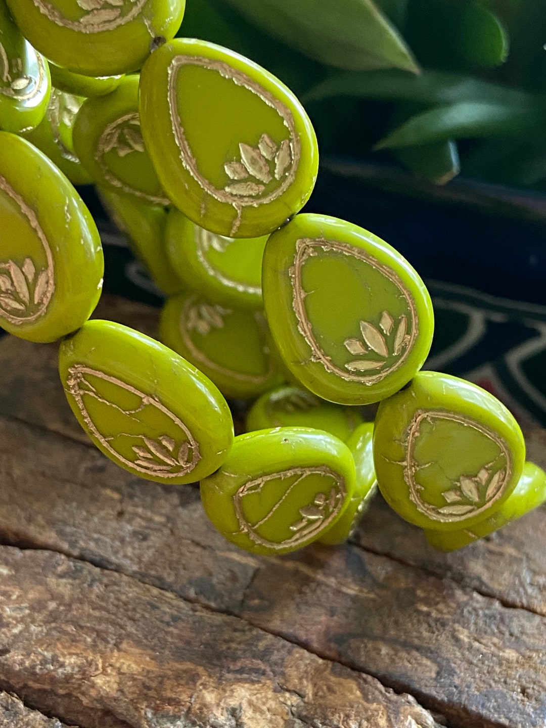 Lotus Beads - Flower Beads - Czech Glass Beads - Lotus Flower Beads ...
