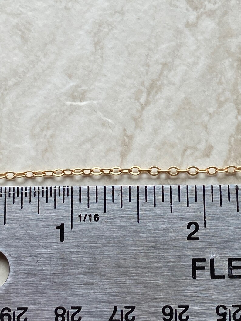 Matte Gold Cable Chain Matte Gold Chain Gold Chain Gold | Etsy