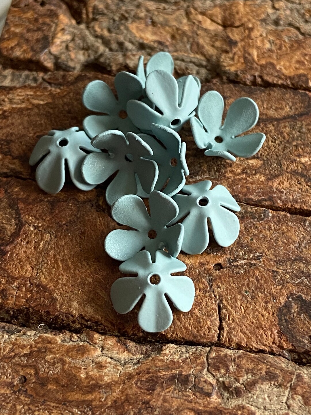 Metal Flower Bead Cap Flower Bead Caps Bead Caps Flower Caps 8x4mm - Etsy