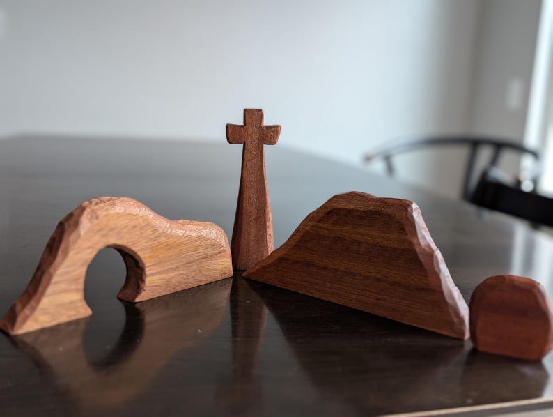Wooden Easter Scene - Etsy
