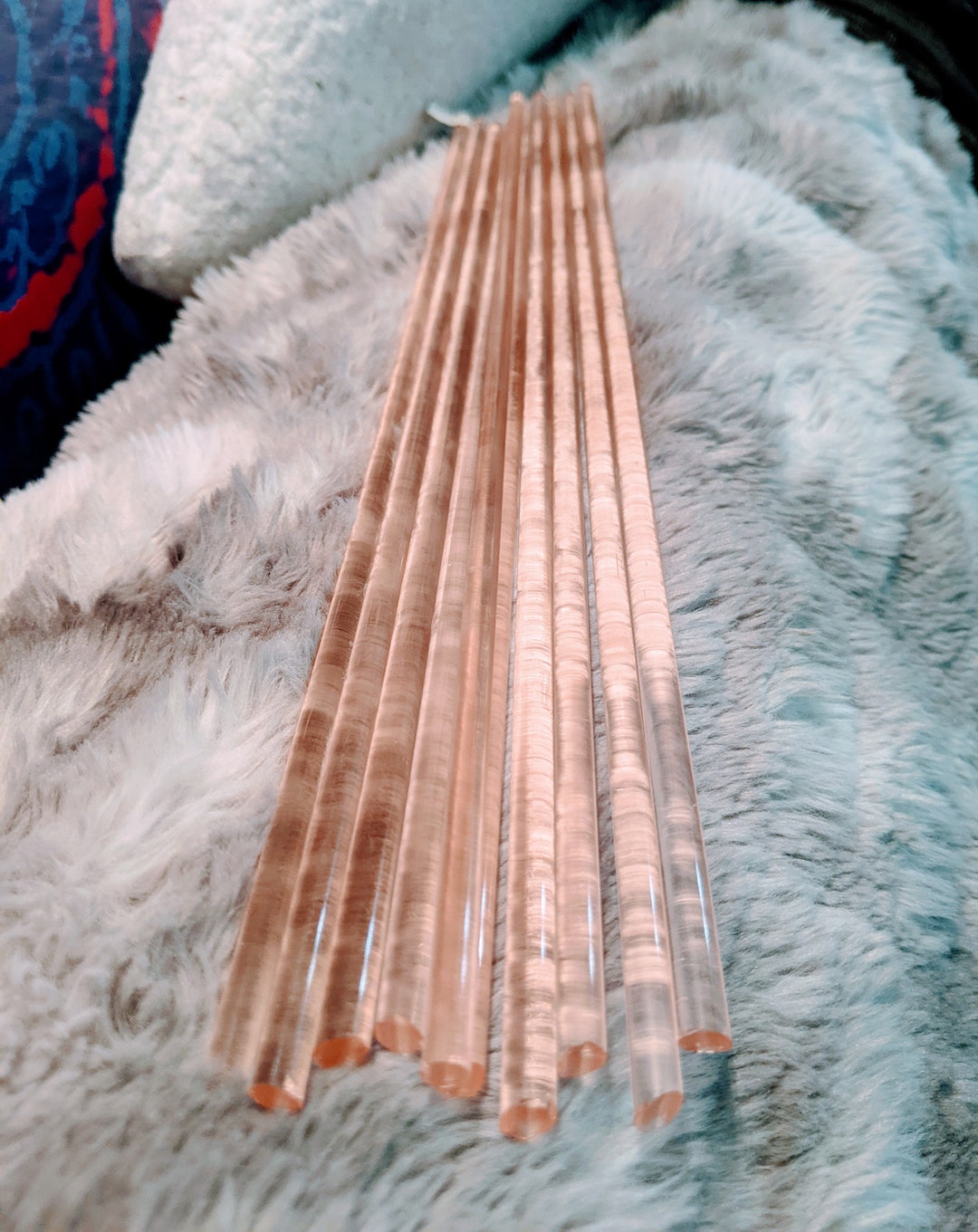 Effetre Transparent Pink Glass Rods COE 104 - Etsy