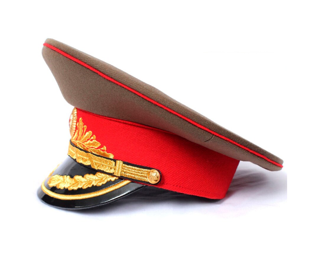 Soviet Hat of Field Marshall, Soviet Union Hat, Soviet Army Cap ...
