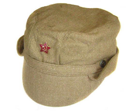 Soviet Afghanka War Cap - Mask, Soviet Union Hat, Sov… - Gem