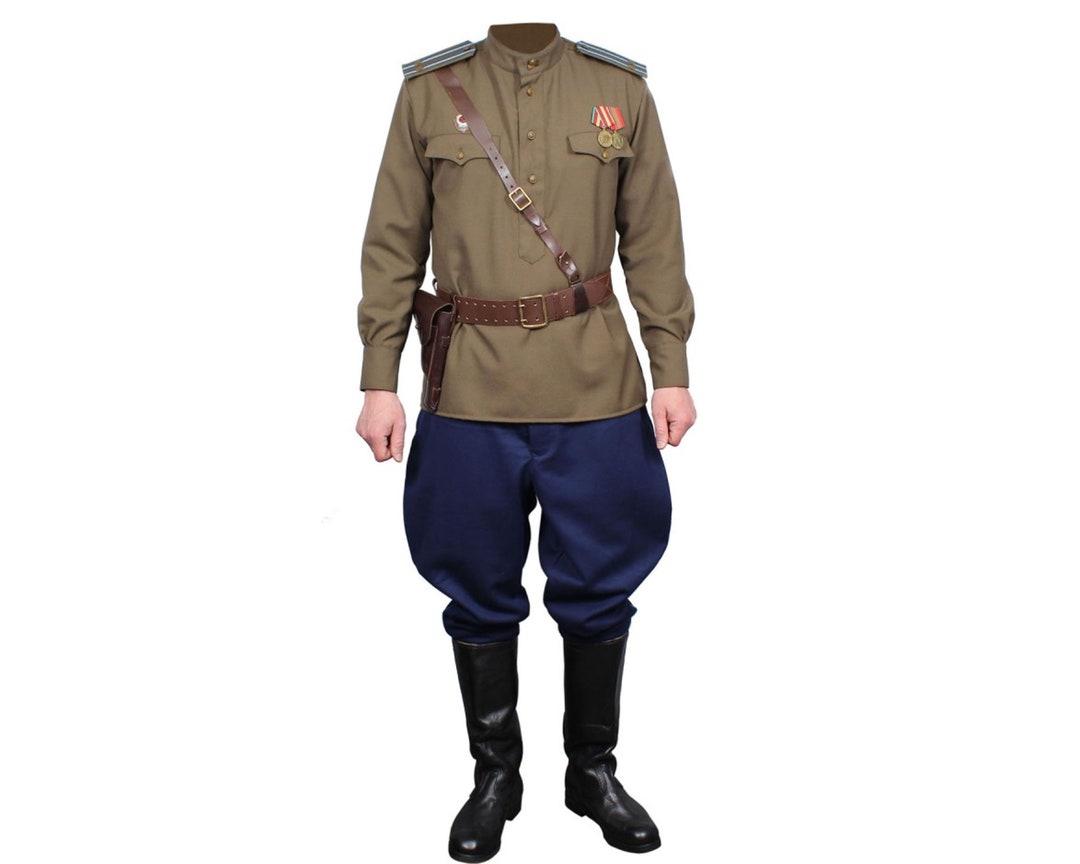 Soviet Air Force Uniform, USSR Military Uniform, Red Army Soldier Suit ...