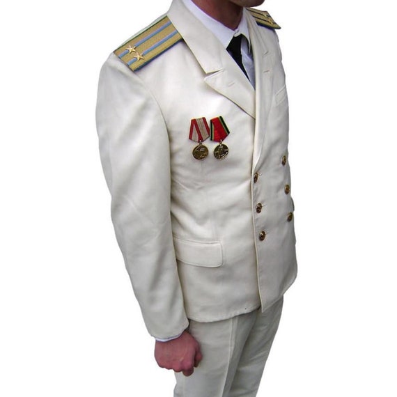 Soviet Aviation White Uniform, Soviet Parade Uniform,… - Gem
