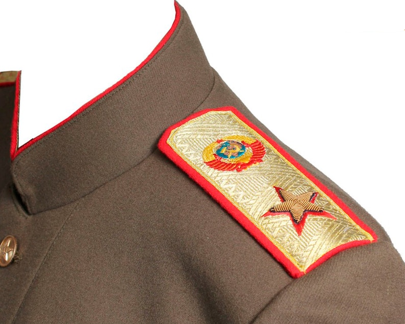 Soviet Marshals Jacket, Soviet Vintage Uniform, Soviet Military Jacket ...