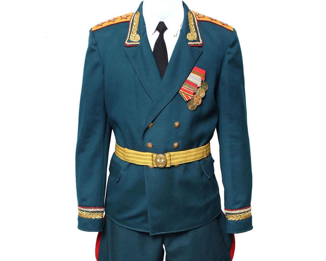 Soviet Colonel-general Uniform & Hat, Soviet Parade Uniform, Soviet ...