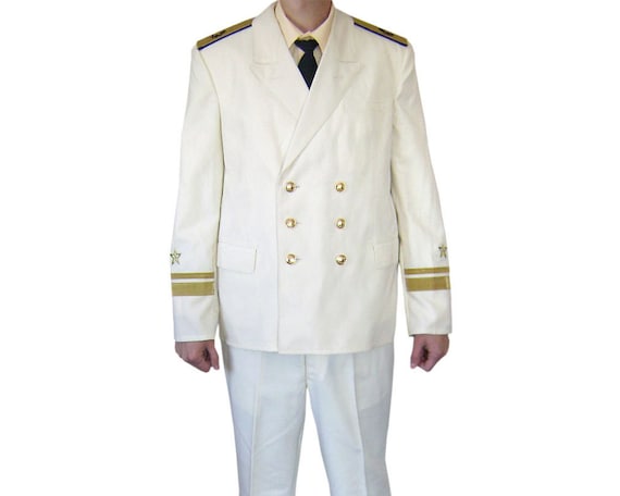 Soviet Navy Parade Uniform With Hat, Soviet Army Unif… - Gem