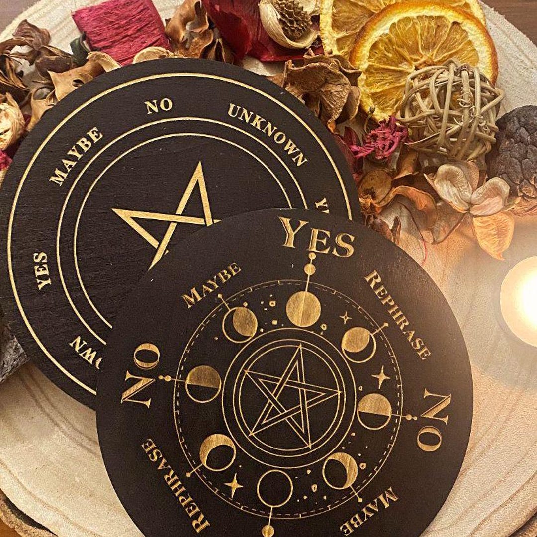 Divination Table for Pendulum Divination Pendulum - Etsy