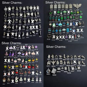 Custom Stanley Cup Charms, Personalized Charms, Choose Your Own Charms ...