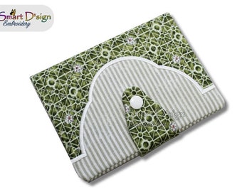 In the Hoop Blank Notebook Cover Embroidery Design Available Sizes 8x12 ...