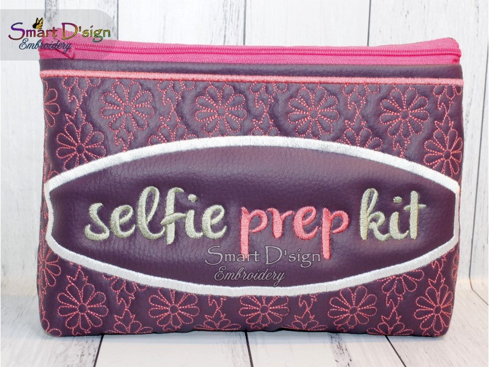 ITH Cosmetic Bag Selfie Prep Kit Fully Lined 20x30 Cm - Etsy