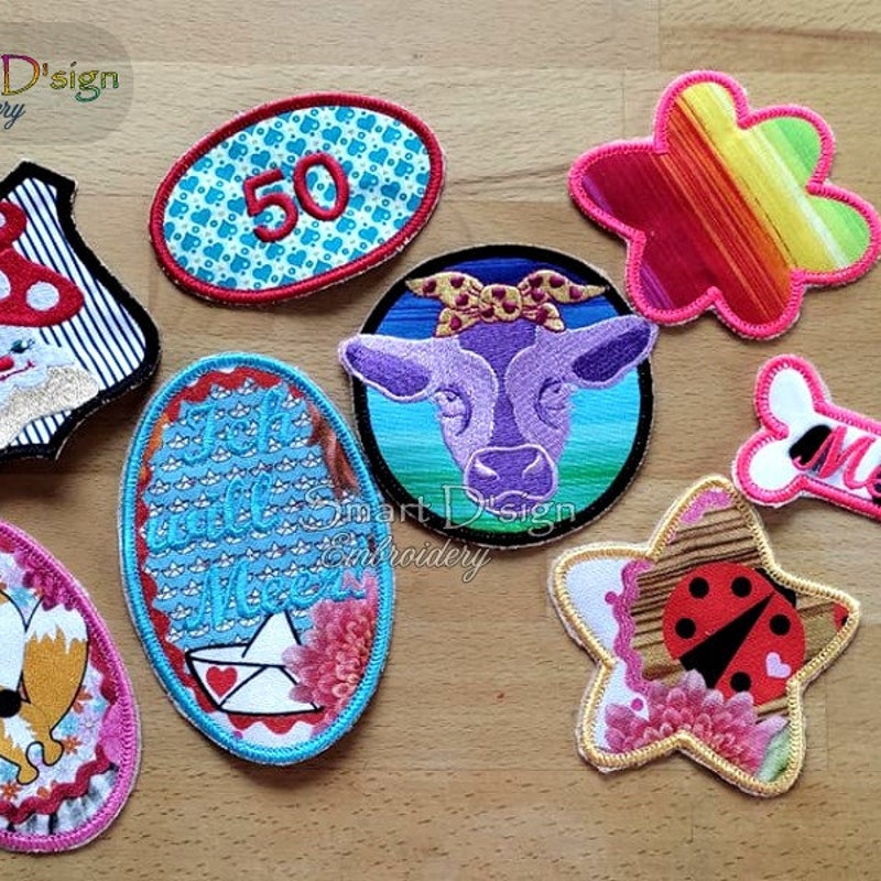 Kids Embroidery Patches - Etsy