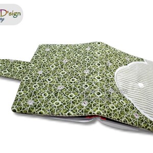 ITH Book Cover A6 CURVE E-book Machine Embroidery Design In-the-hoop ...