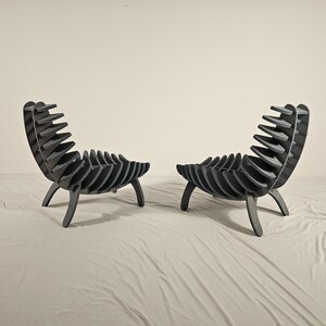 Whale Tail Chair Set With the Table two Person Set - Etsy