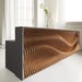 Bar Counter Made in the USA "waveform" - Etsy