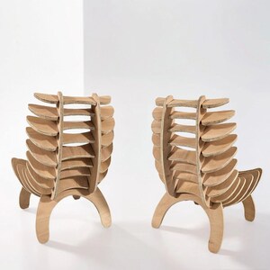 Whale Tail Chair Set With the Table two Person Set - Etsy