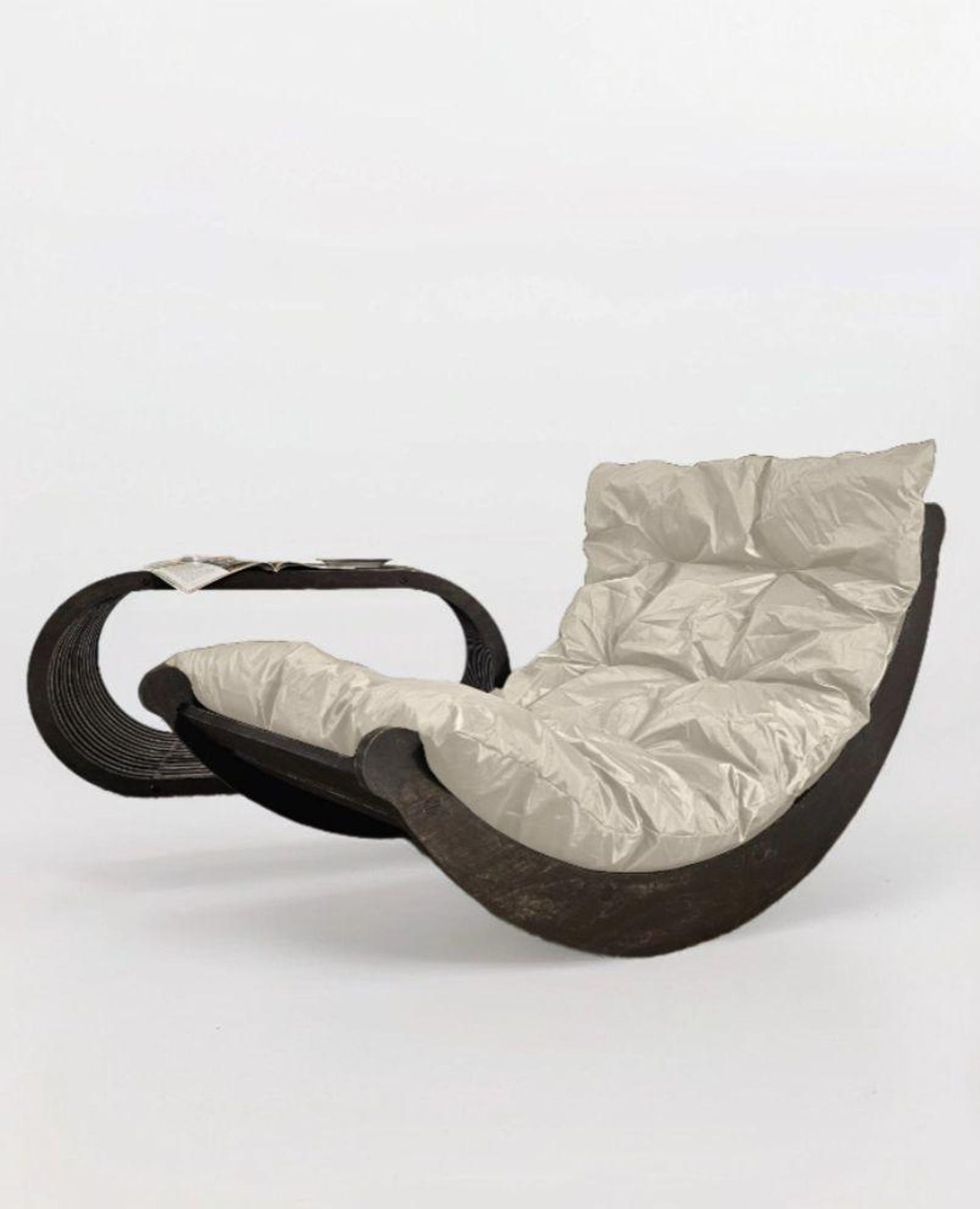 Outdoor Rocking Lounge Chair (black) Outdoor Patio Lounger Outdoor ...