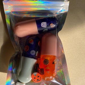 Halloween Themed Mini Lip Gloss 3 Pack Bundle - Etsy