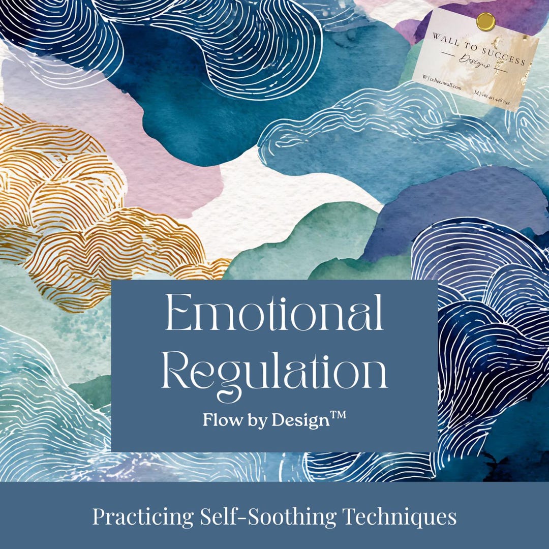 Self-soothing Techniques Worksheet | Emotional Regulation & Stress ...