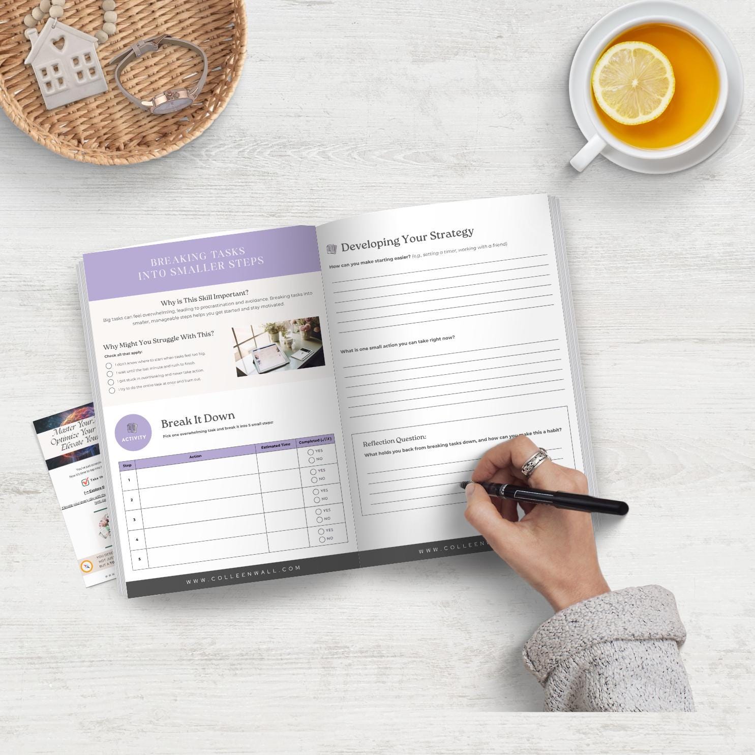 Task Breakdown Worksheet: Executive Assistant Productivity (printable ...