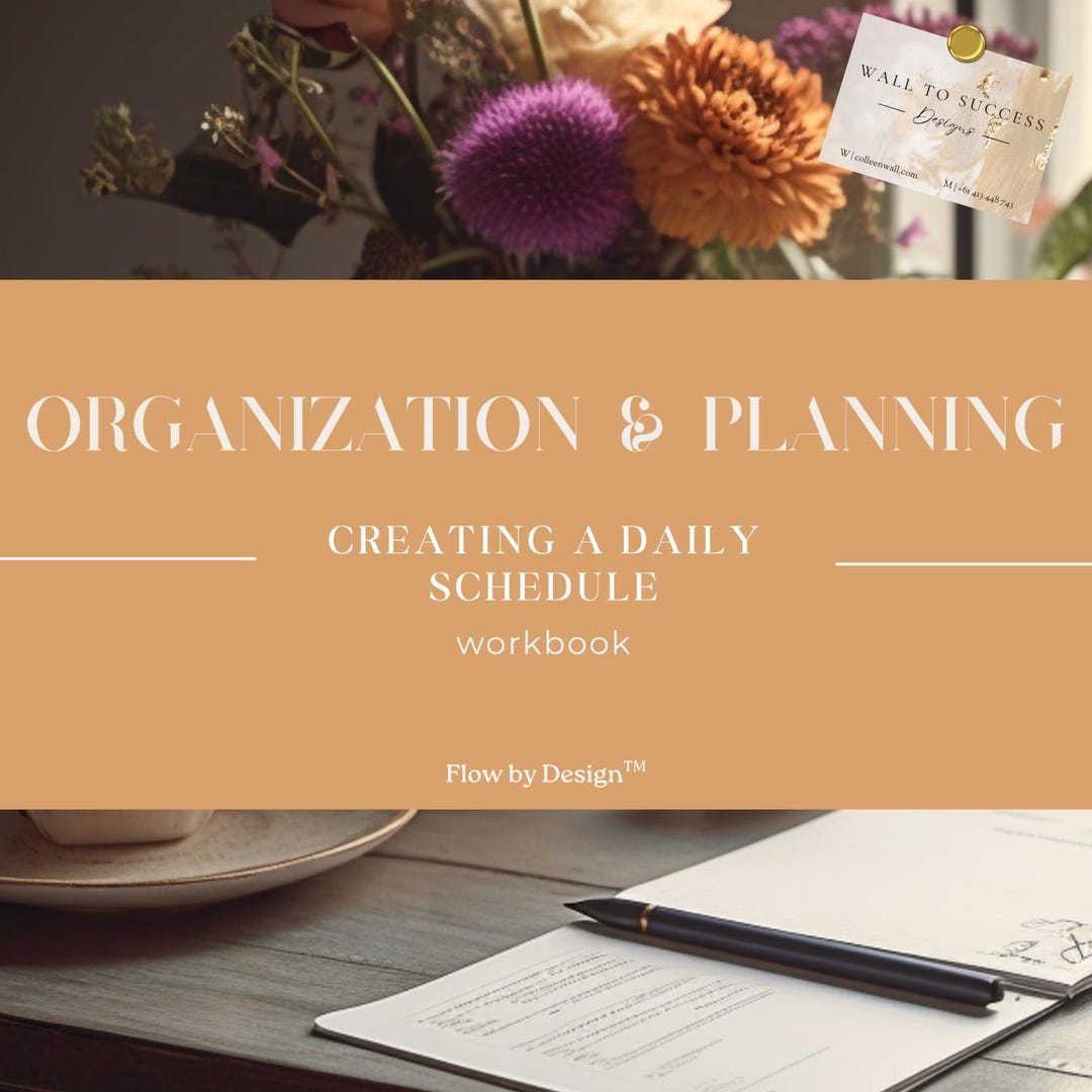 Daily Schedule Worksheet | Executive Assistant Routine Planner ...