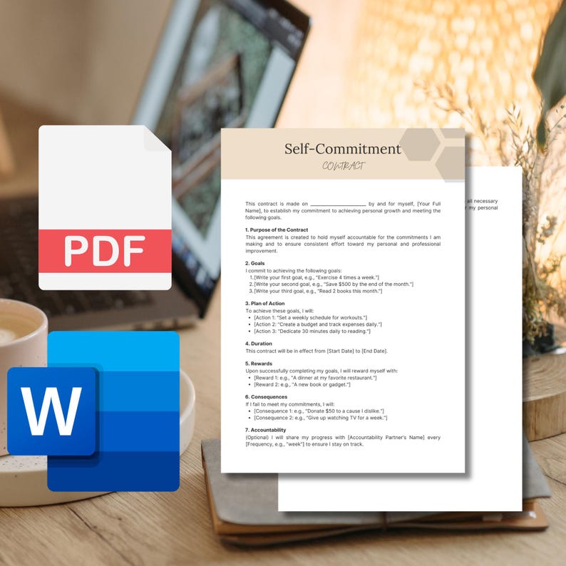 Achieve Success With Ease: Personalized Self Commitment Contract ...