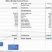 Military Paycheck / Budget Planner (bi-monthly). Track Your Monthly ...
