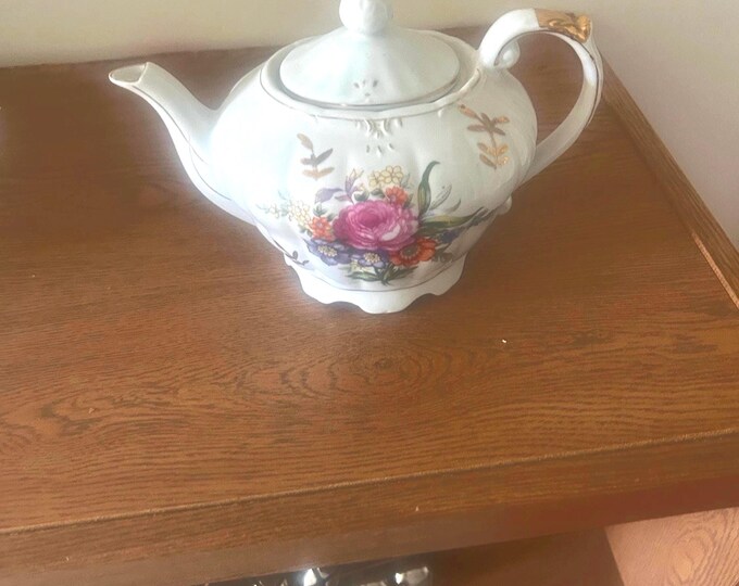 Vintage Musical Tea Pot - Etsy