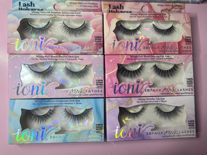 Volume Lashes - Vegan - Mink Lashes - Etsy