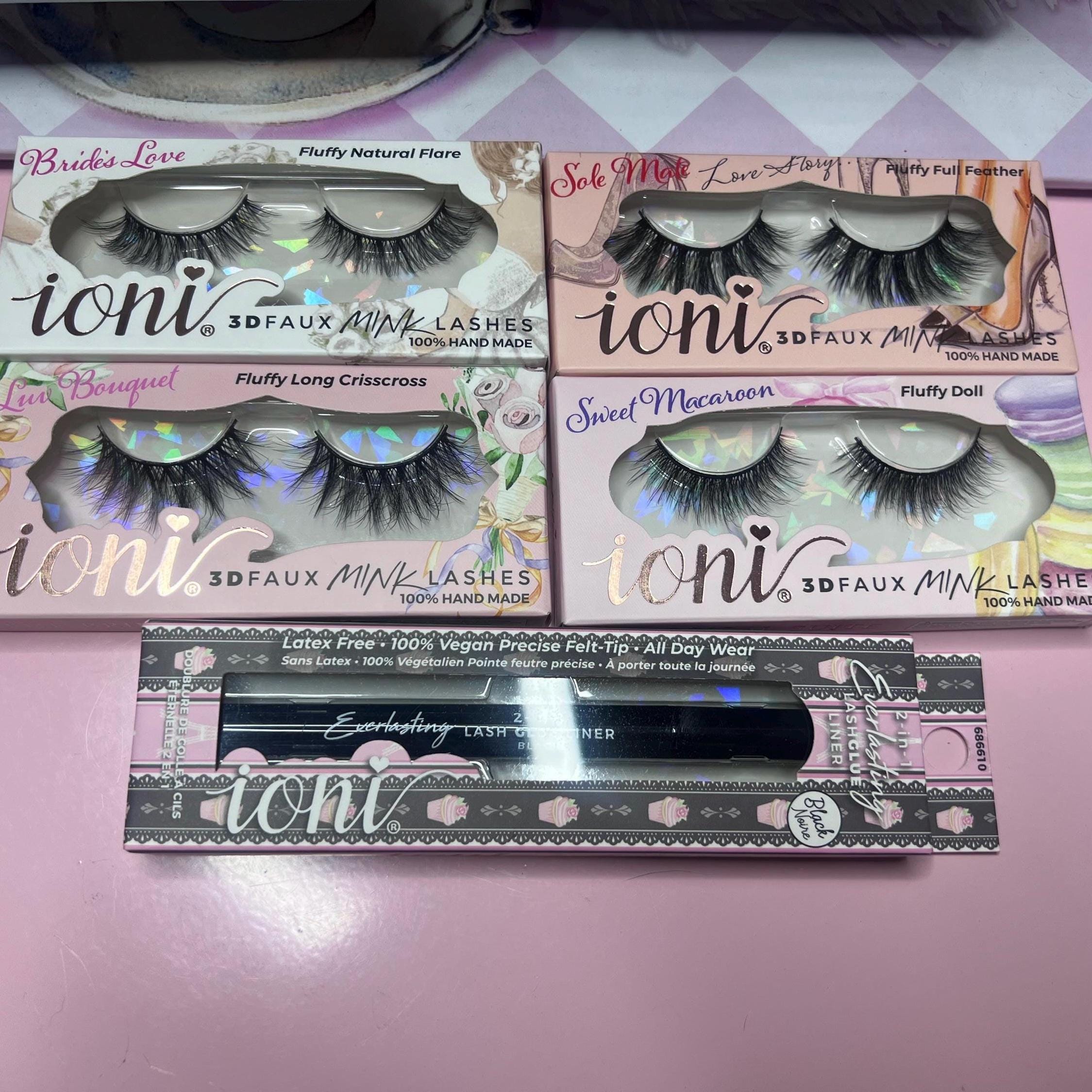 Ioni Eyelashes 3 Collections Vegan - Etsy