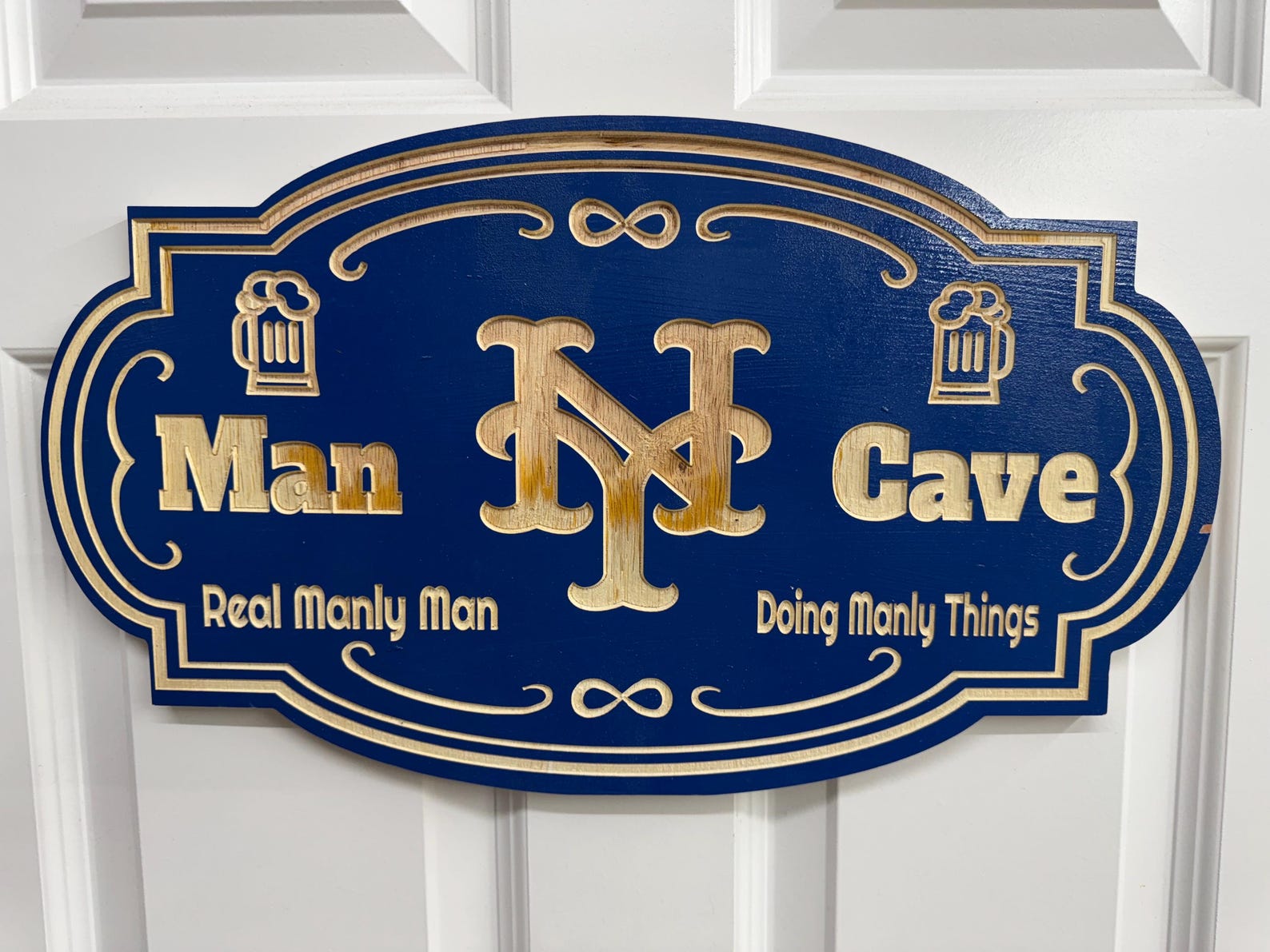New York Mets Man Cave Fan Cave Sign. - Etsy